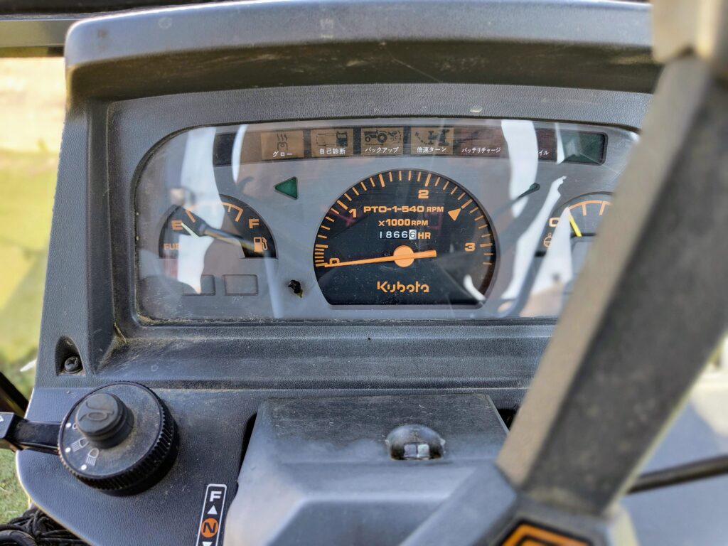 Kubota GL40 4WD Tractor 40ps w/ Rotary 1700mm, cabin, a/c – JAT Used Market